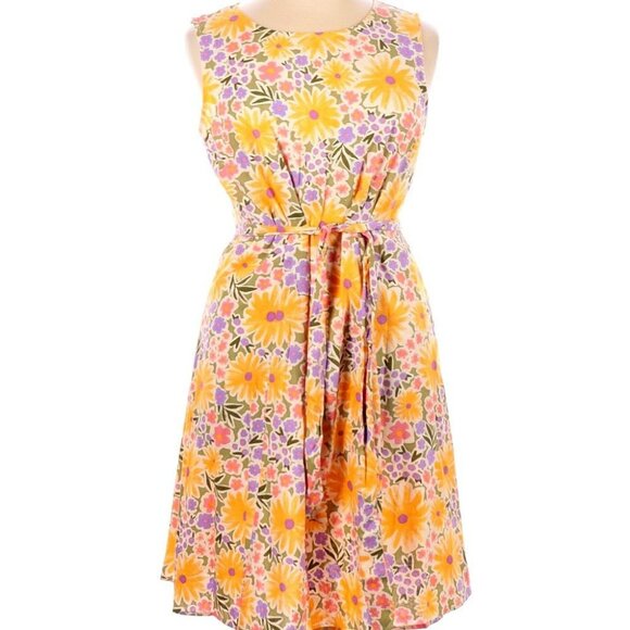 Princess Highway | Dresses | Princess Highway Retro 96s Floral Linen ...
